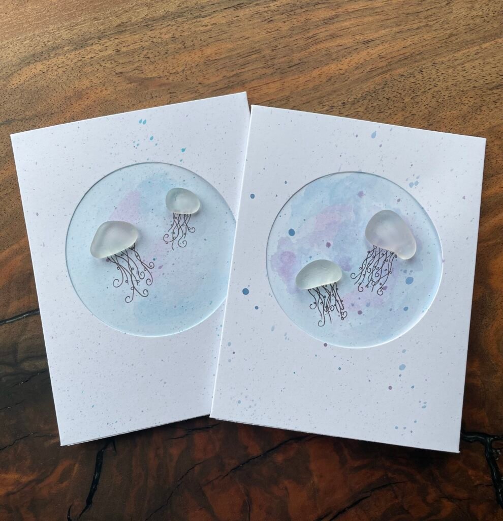 JELLYFISH CARDS ! - Crafty Foxx 4